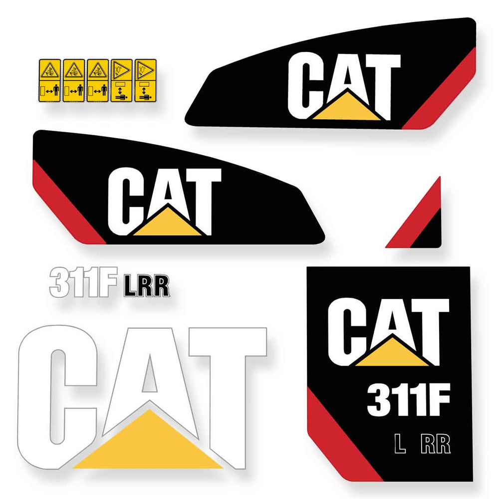 Heavy Construction Machinery Decals & Sticker Kits, Shipped within 24 ...