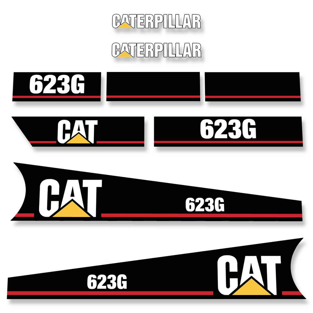 Heavy Construction Machinery Decals & Sticker Kits, Shipped within 24 ...