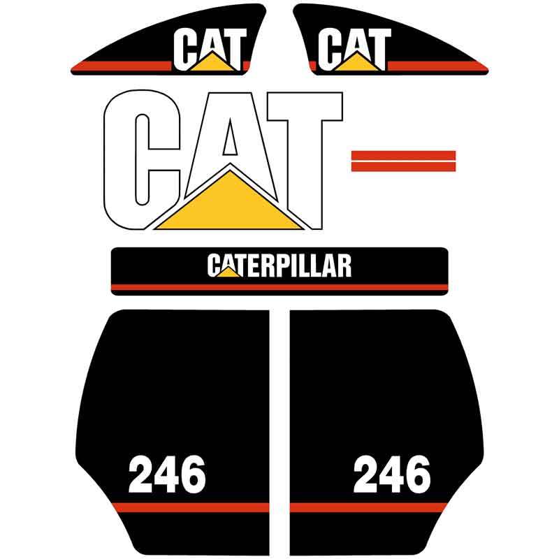 Caterpillars Decals