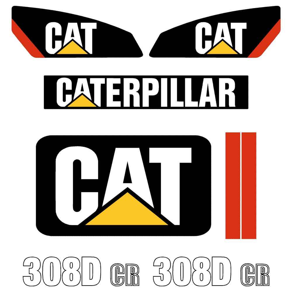 Caterpillars Decals