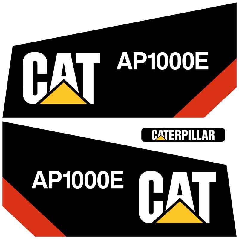 AP1000E Decals Stickers Kit
