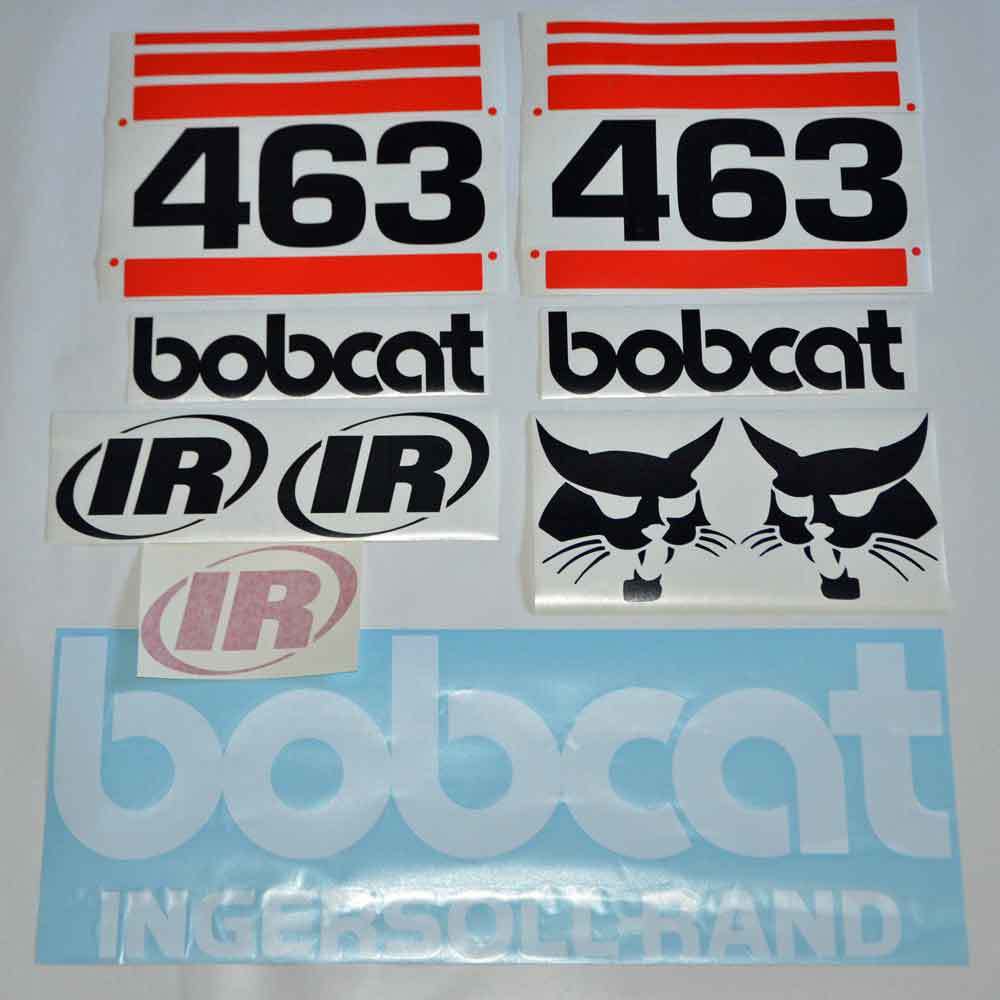 Bobcat 463F Skid Steer Loader Repro Decal Set Sticker Kit