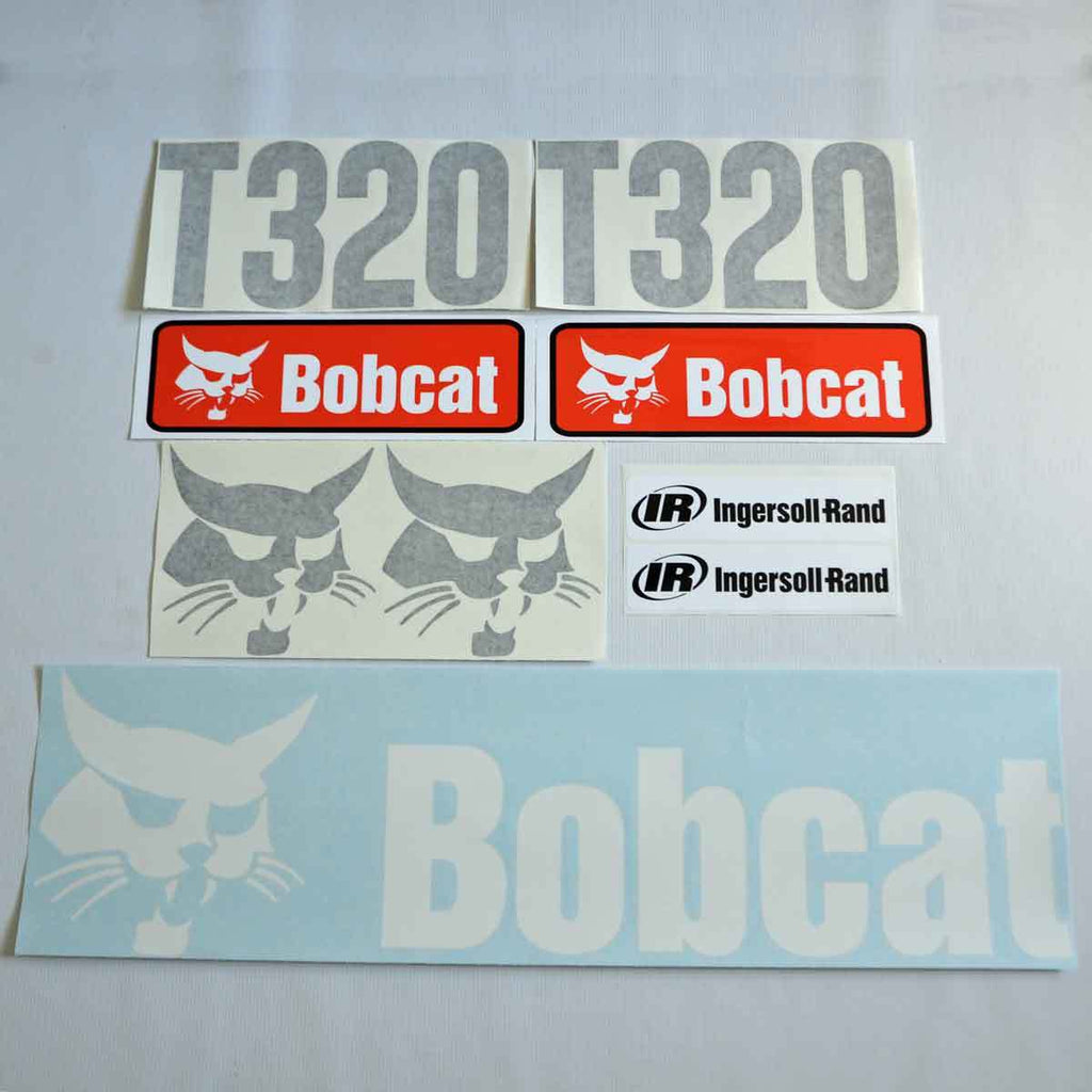 Bobcat T320 Compact Tracked Loader Decal Set / Sticker Kit