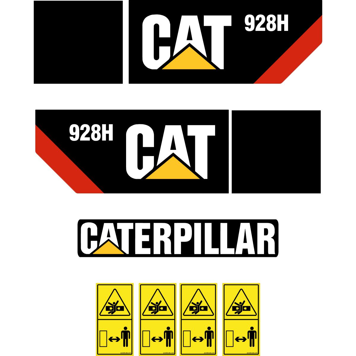 CAT 928H Decals Stickers Kit