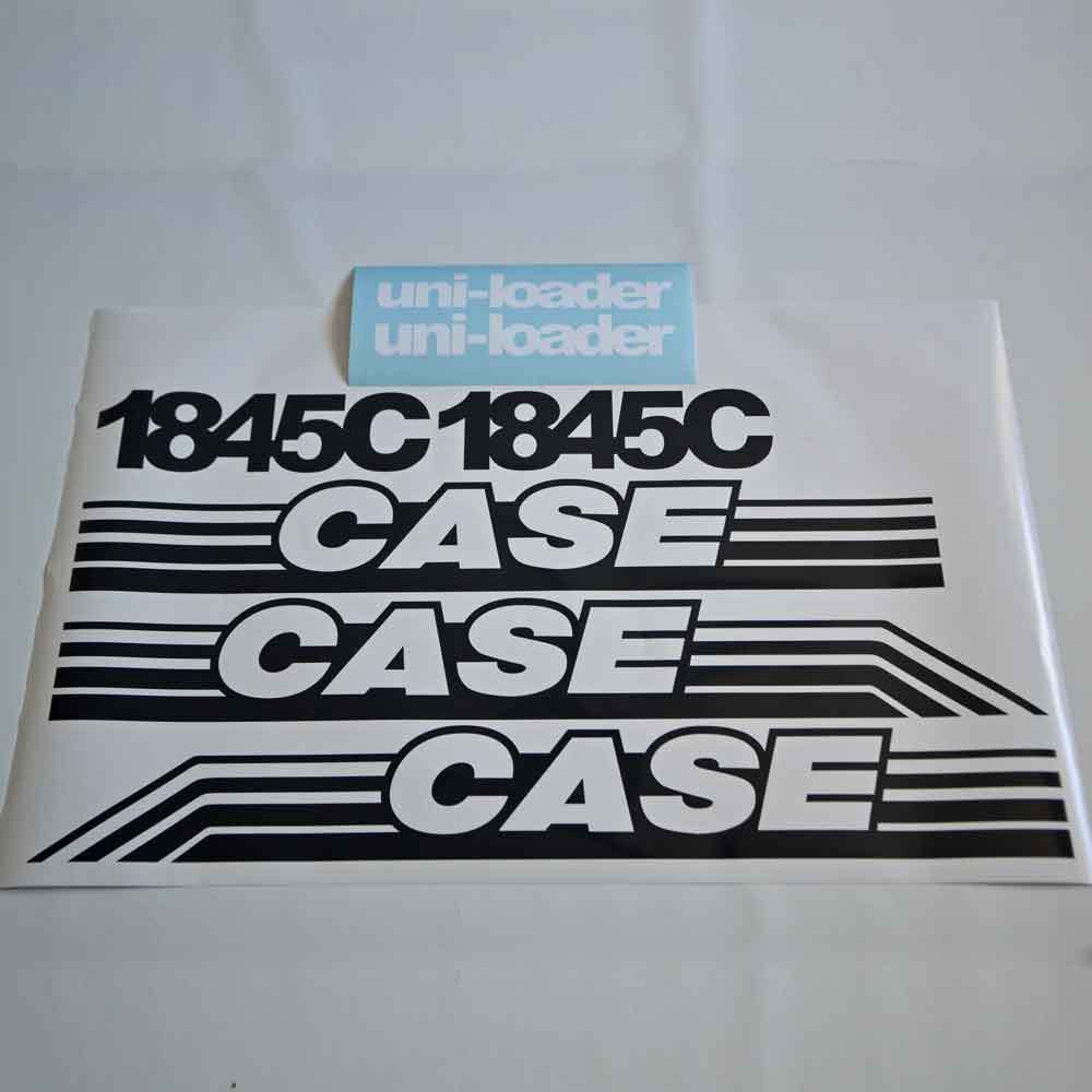 Case 1845C Skid Steer Loader Decal Set / Sticker Kit
