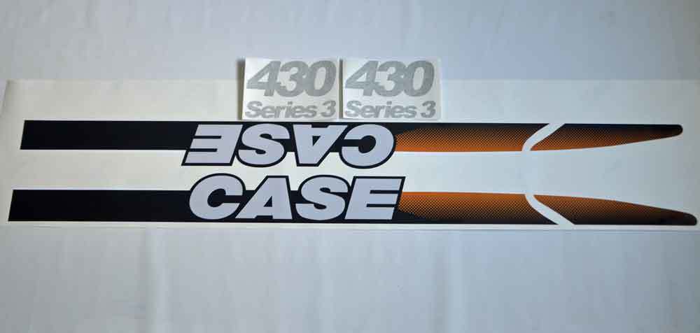 Case 430 Skid Steer Loader Decal Set / Sticker Kit