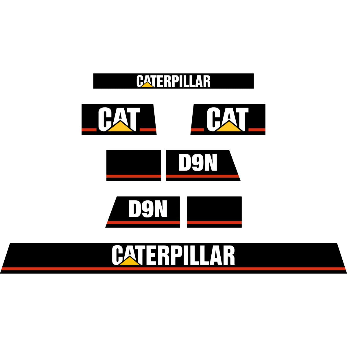 CAT D9N Decal Kit - Dozer
