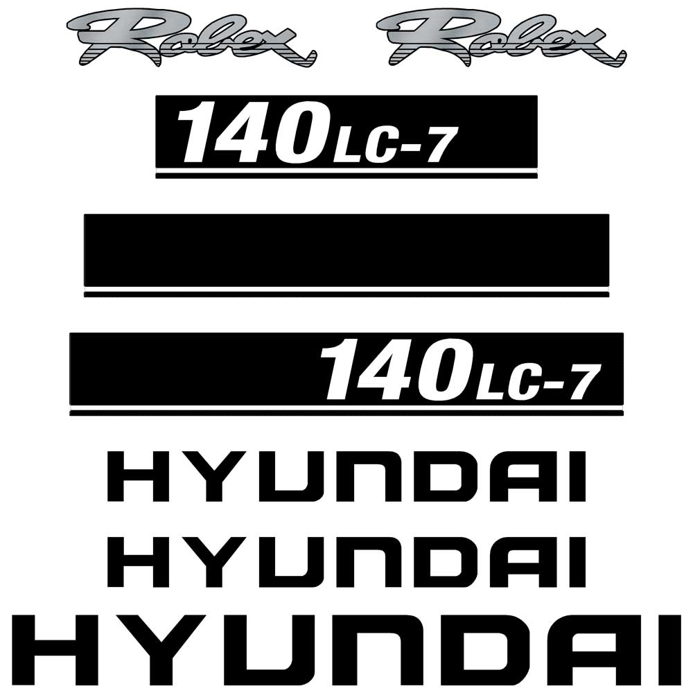 Hyundai Decals