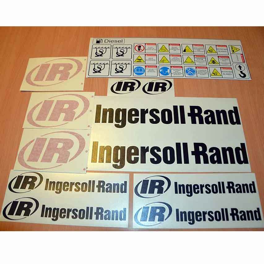 Ingersoll Rand IR Decal Set / Sticker Kit