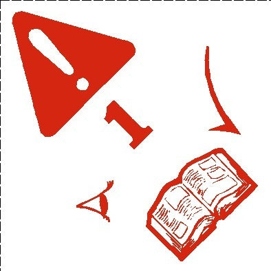 Warning Read Manual Decal