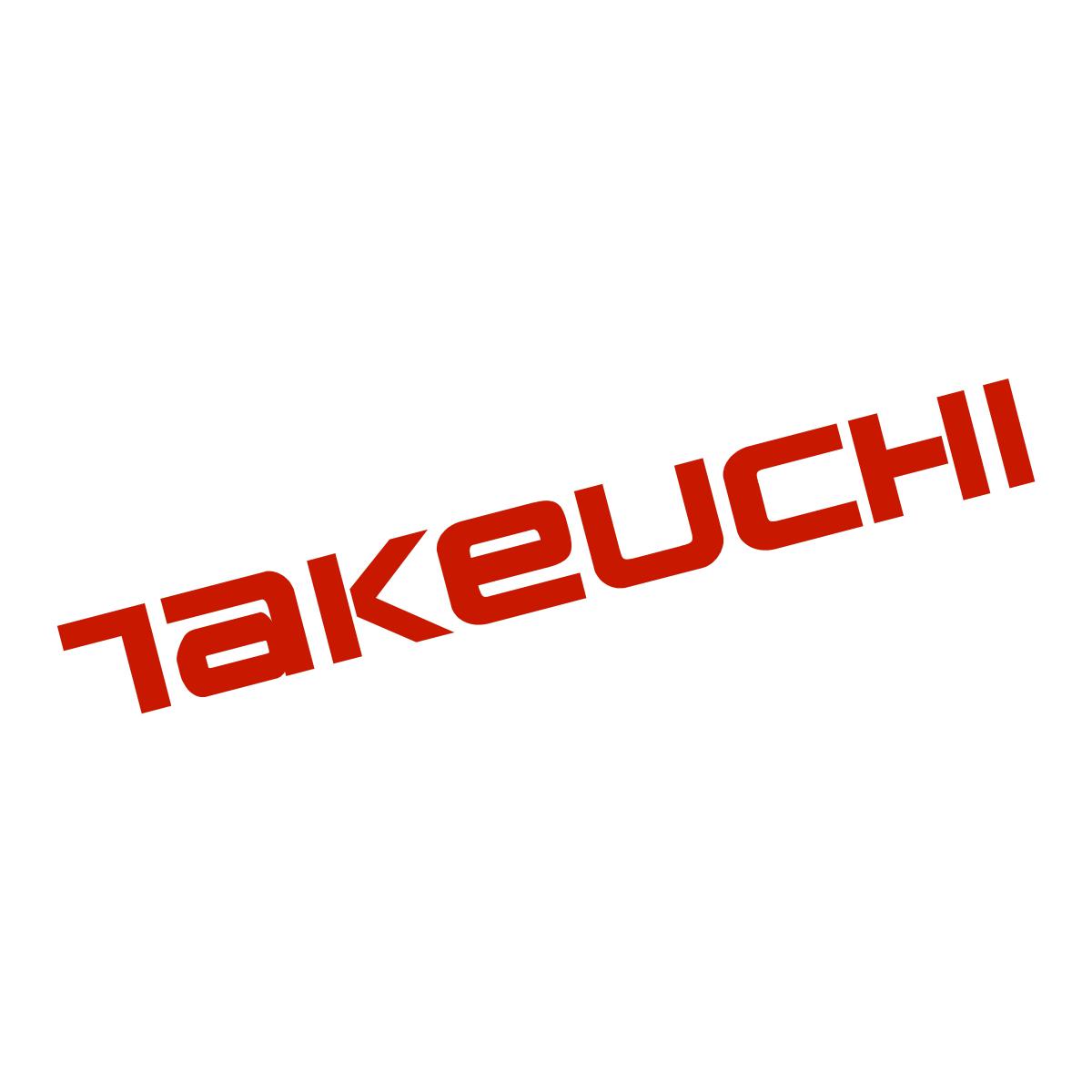 Takeuchi Decal Sticker
