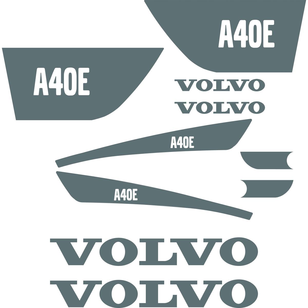 Volvo A40E Decal Kit
