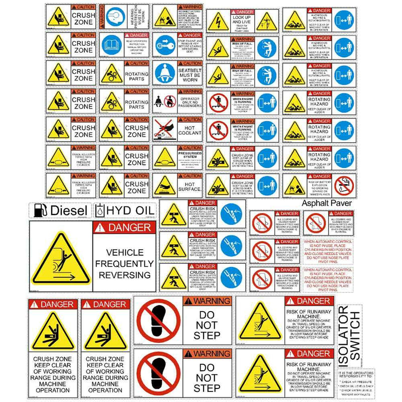 Safety Sticker Kits