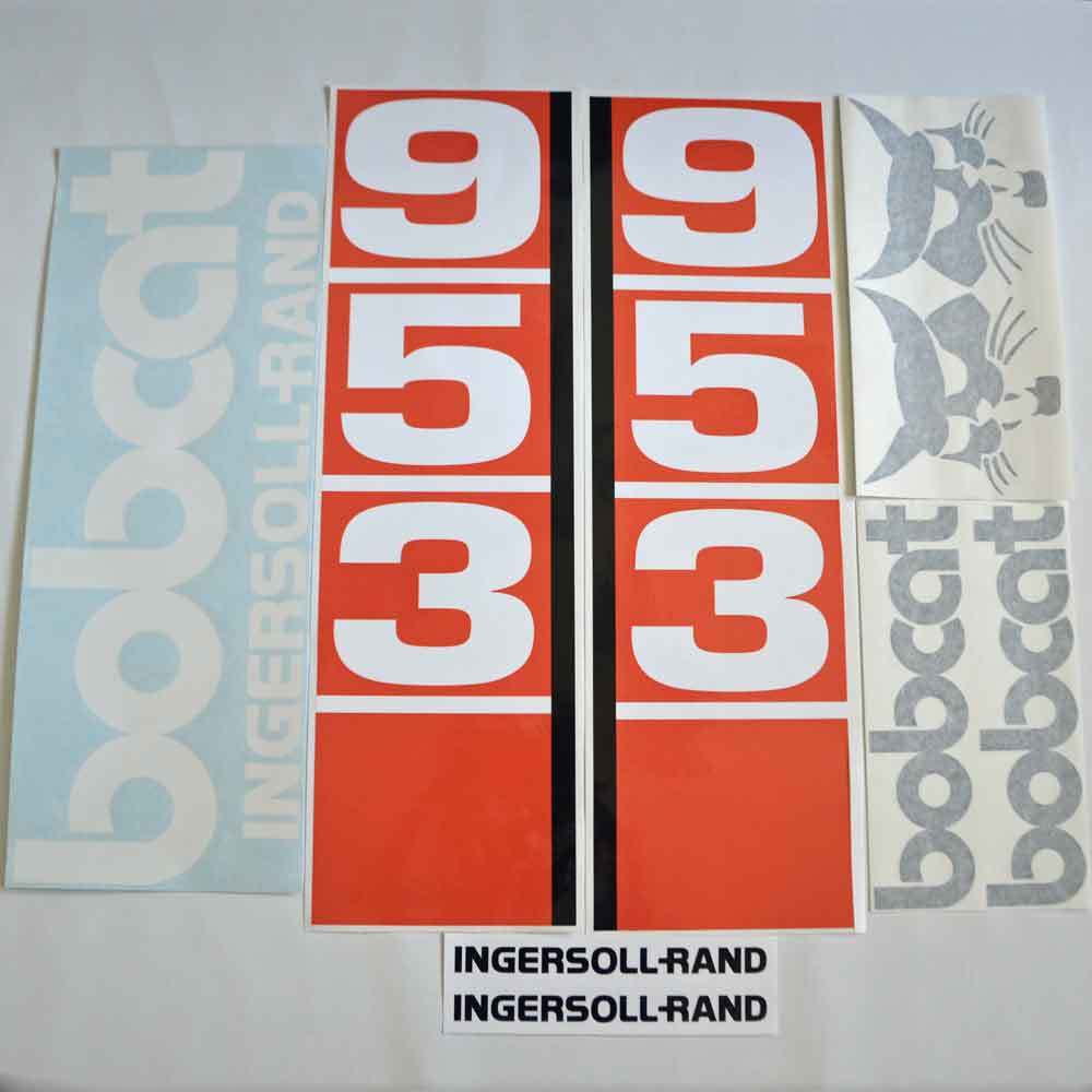 Bobcat 953 Skid Steer Loader Repro Decal Set Sticker Kit 2