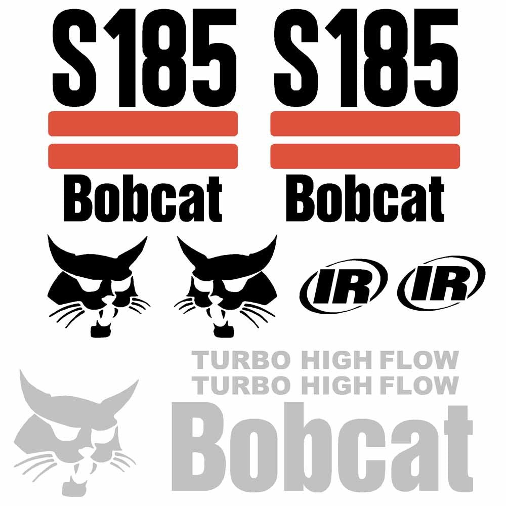 2003 Bobcat S185 Skid Steer Loader Repro Decal Set Sticker Kit
