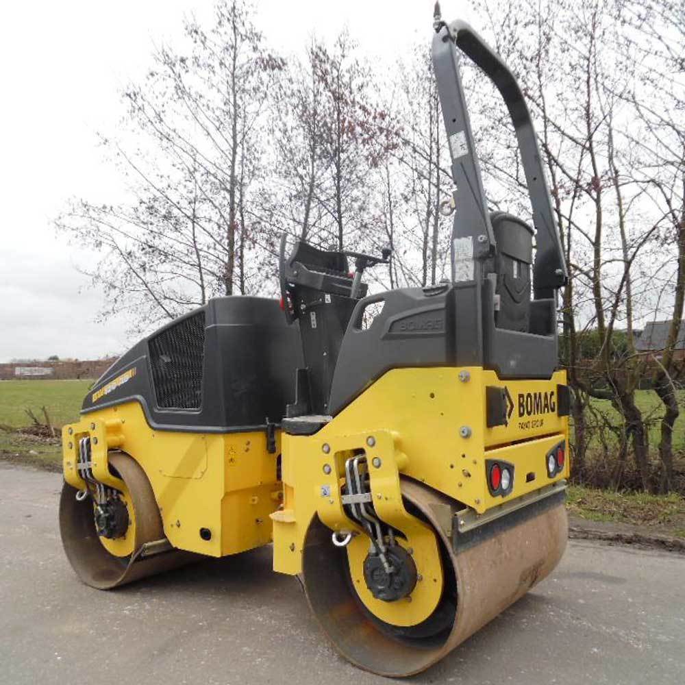 Bomag 120AD-5 Roller Decal Set / Sticker Kit