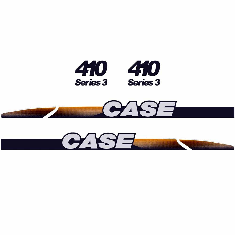 Case 410 Skid Steer Loader Decal Set / Sticker Kit