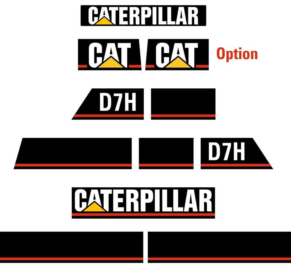 D7H Decals Stickers