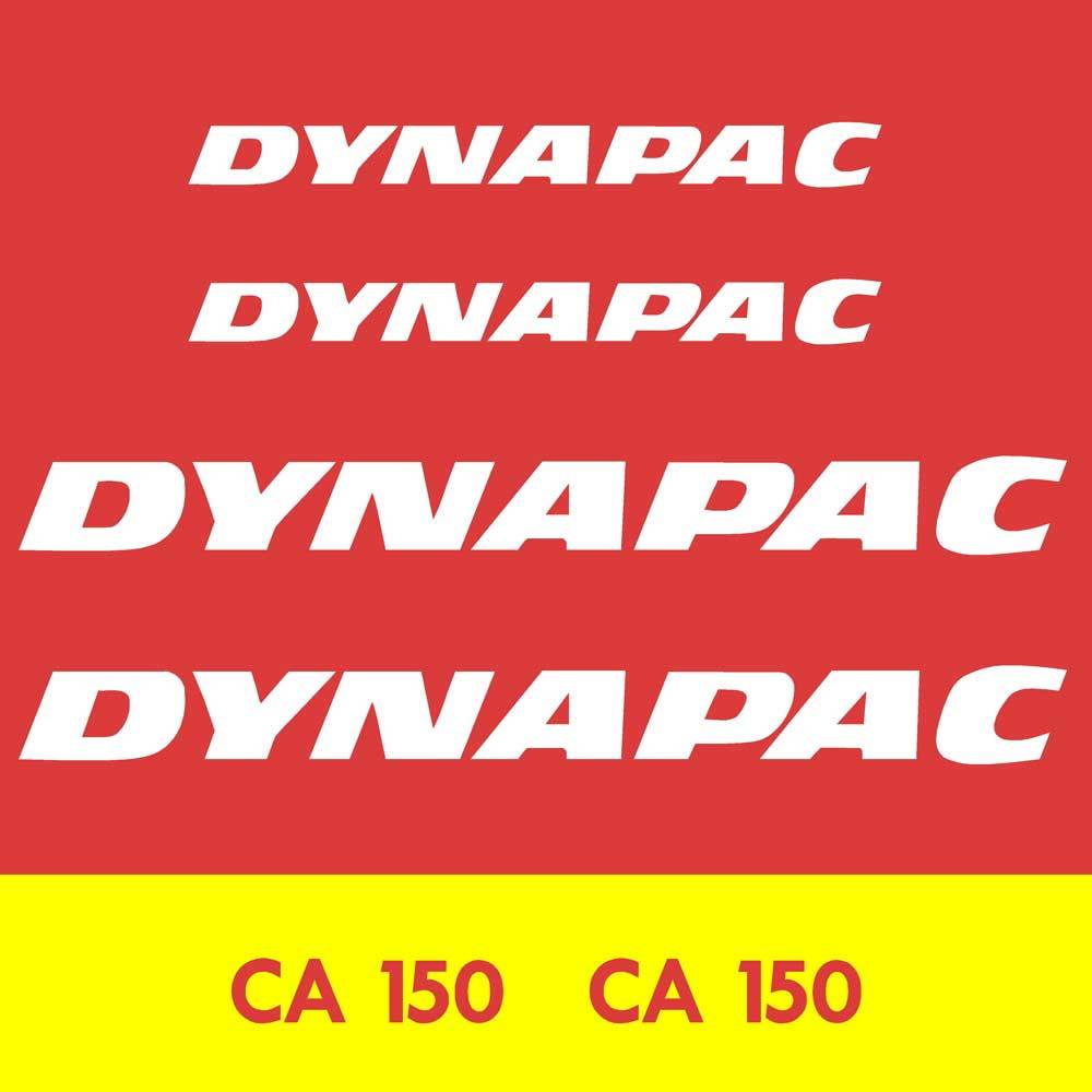 Dynapac CA150 Roller Decal Set / Sticker Kit